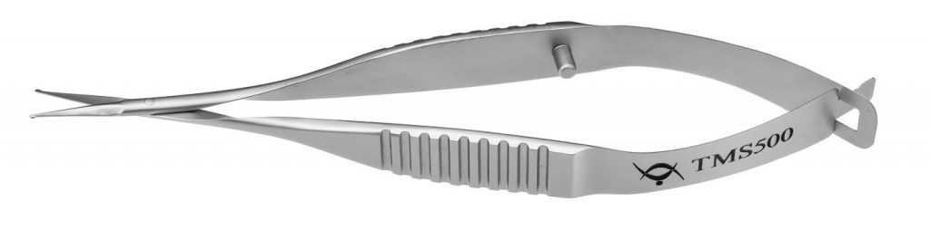 TMS501 Foldable Lens Cutter Scissors-Forceps · TITAN MEDICAL